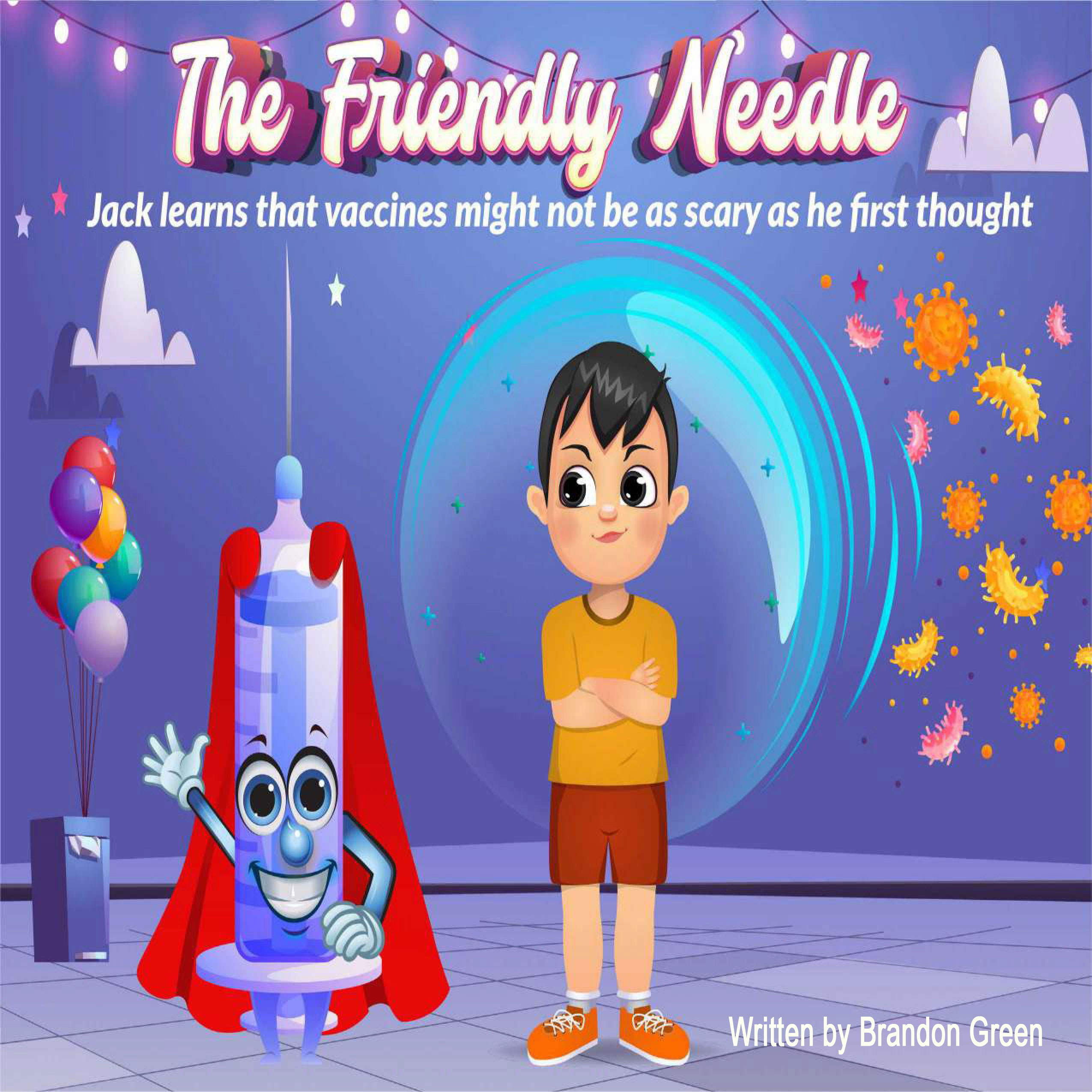The Friendly Needle - Book cover - Pass - Language Solutions